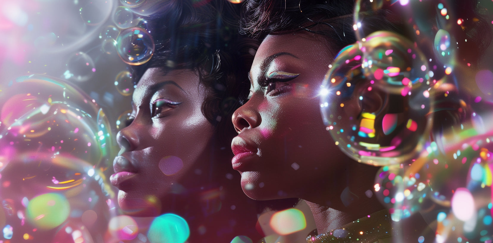 Cosmic Coco AI | Black Fantasy Art | AI Art | Fantasy Art Prints