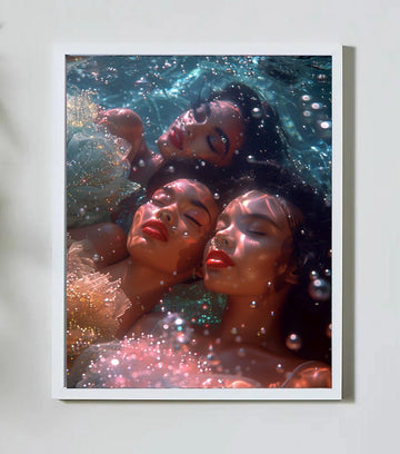 Cosmic Coco AI | Black Fantasy Art | AI Art | Fantasy Art Prints